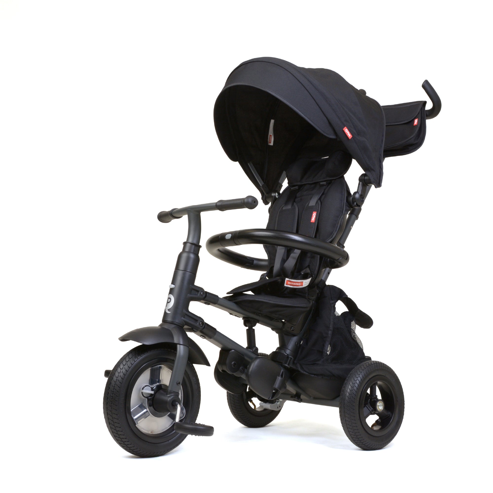 Black Rito Plus Folding Trike - Smart Trike for Kids